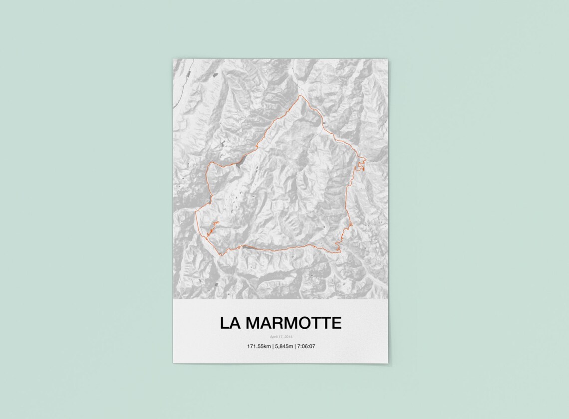 GPX Strava Wall Art Print Custom Cycling Map Art Print Cycling Gift ...