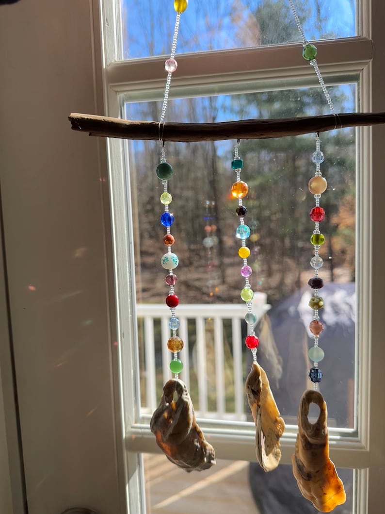 Sea Shell Sun Catcher - Etsy