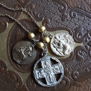 Vintage All Saints Necklace - Etsy