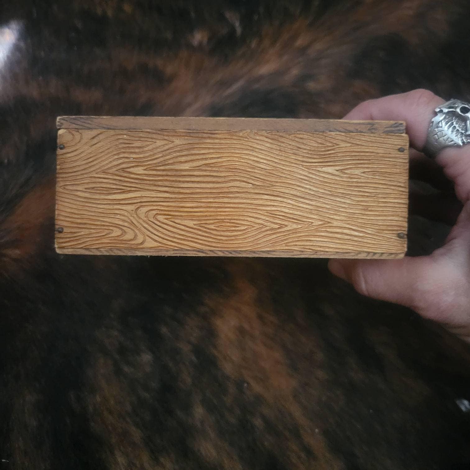 Vintage Pyrography Box - Etsy