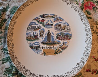 Vintage Hand-painted Quail Plate From Nebraska Artist - Etsy