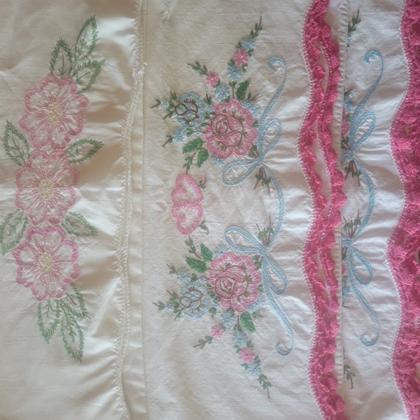 Vintage Pillowcases - Etsy