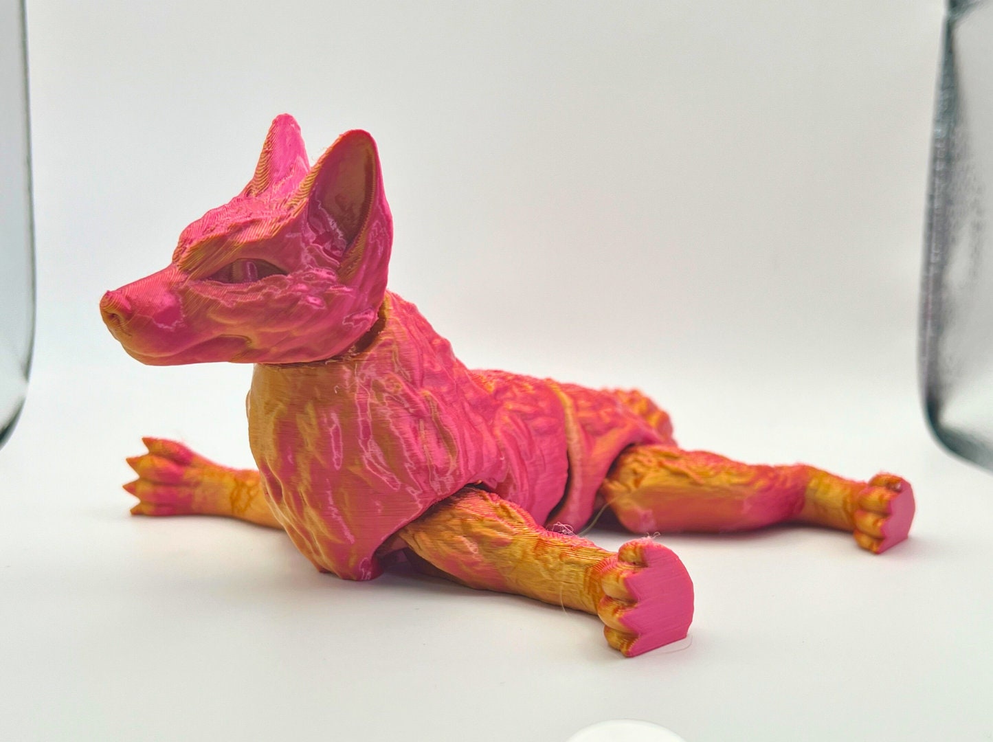 Articulated Cinderwing Wolf Fidget Toy: Calling All Wolf Lovers - Etsy