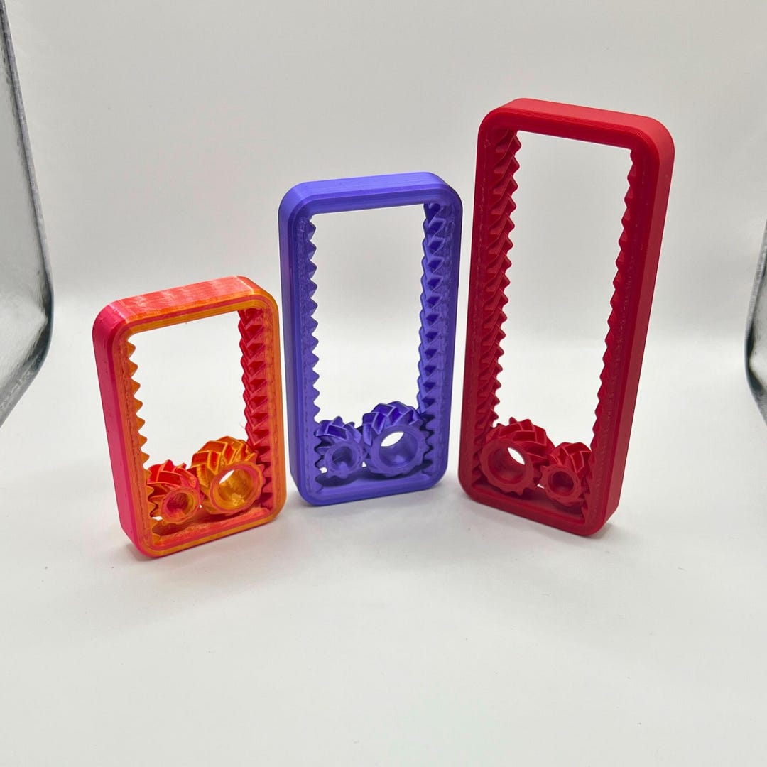 Gear Rail Fidget Toy – the Ultimate On-the-go Stress Reliever - Etsy