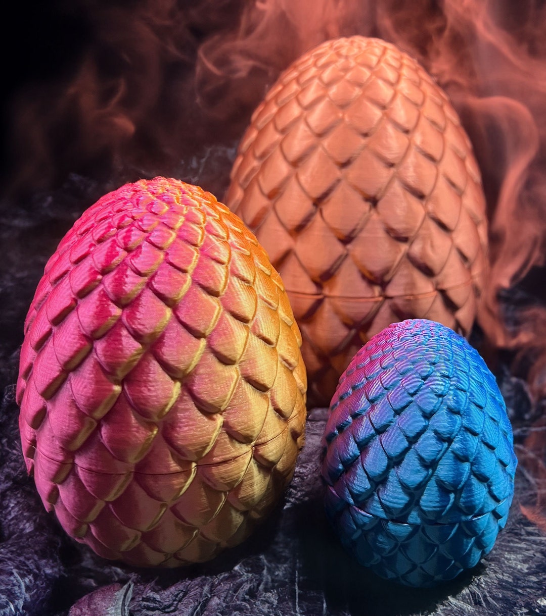 Dragon Egg Secret Storage Container, Fantasy Gift, Scaled Egg, Shelf ...