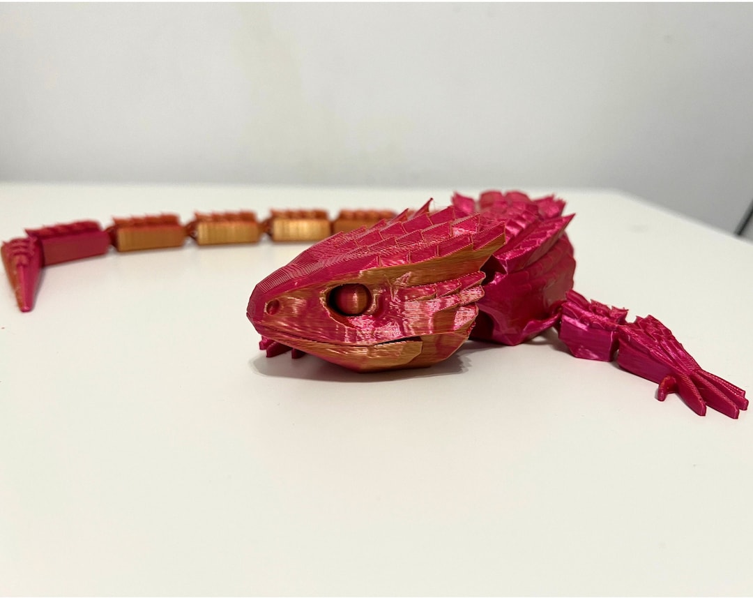 Articulated Lizard Toy - ADHD, Fidget, Stress Reliever - Etsy