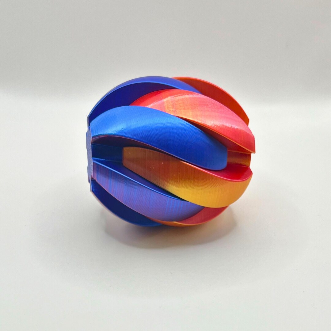 Spiral Fidget Ball Sensory Desk Toy | Unique Fidget Gift for Teens ...
