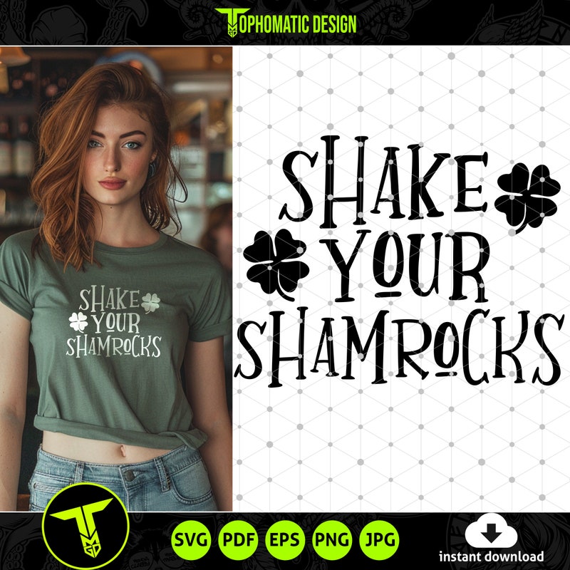 Shamrock Svg - Etsy