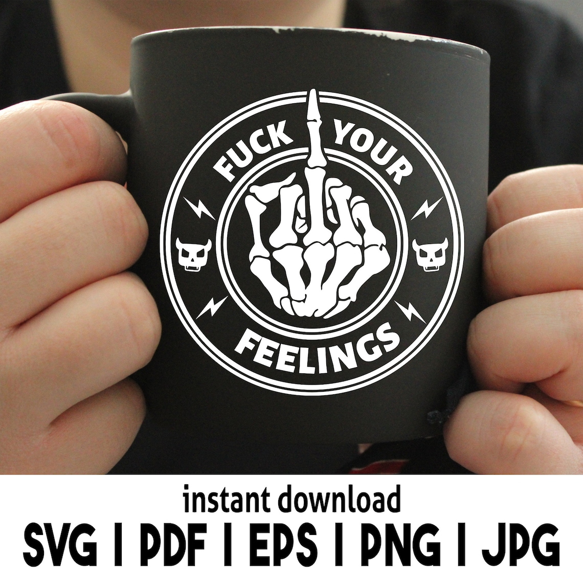 Funny fuck Your Feelings SVG Download F Your - Etsy