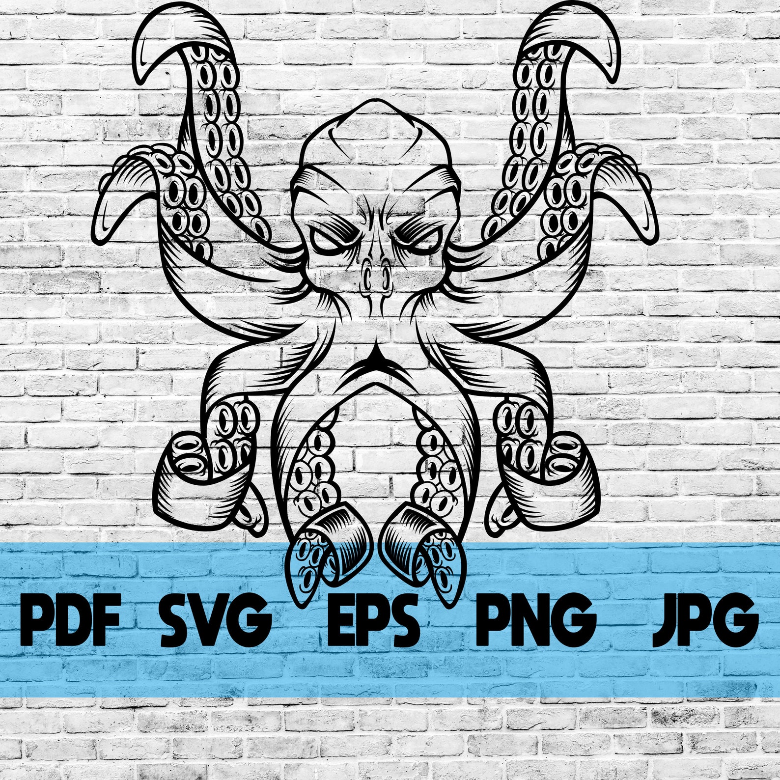 Kraken Symbol SVG Kraken SVG Files Kraken Logo Kraken - Etsy