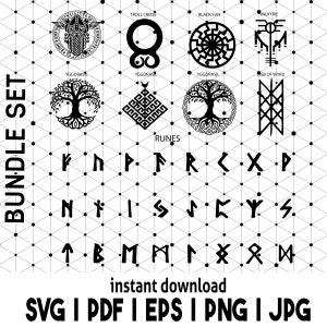 Viking SVG Bundle Set Full Collection of Norse and - Etsy