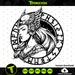 Nordic Valkyrie SVG Stencil Design - Instant Digital Download for Your ...