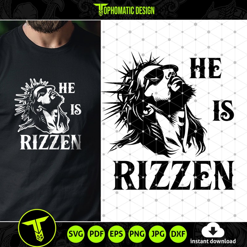 Jesus Has Rizzen - Etsy