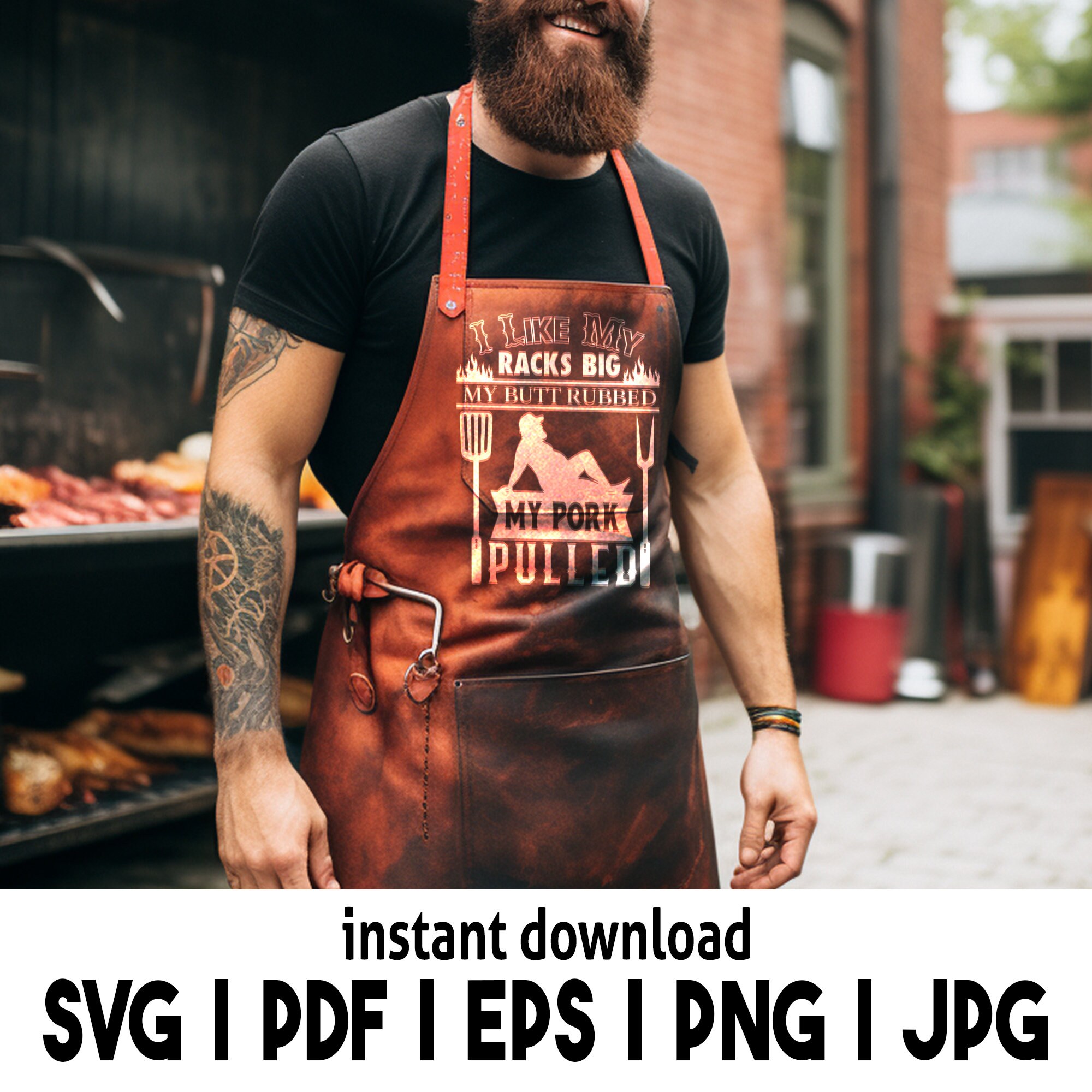 Funny Grill Svg I Like My Racks Big Svg Butt Rubbed Svg My - Etsy UK