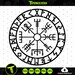 Vegvisir Viking Compass SVG Bundle Set - Full Collection of Norse and ...