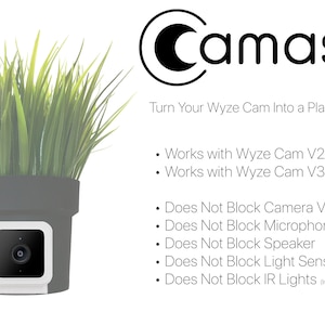 Wyze Cam V3 & Wyze Cam V2 Cover Disguise Camouflage Case | Hide Your ...