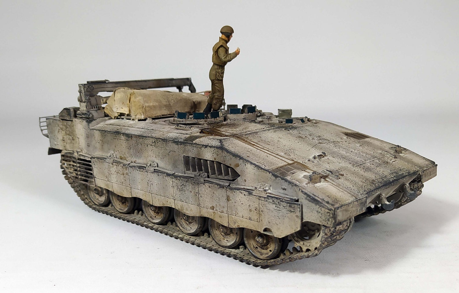 1/35 Built Merkava ARV Scale Model Built and Painted Gebaut - Etsy