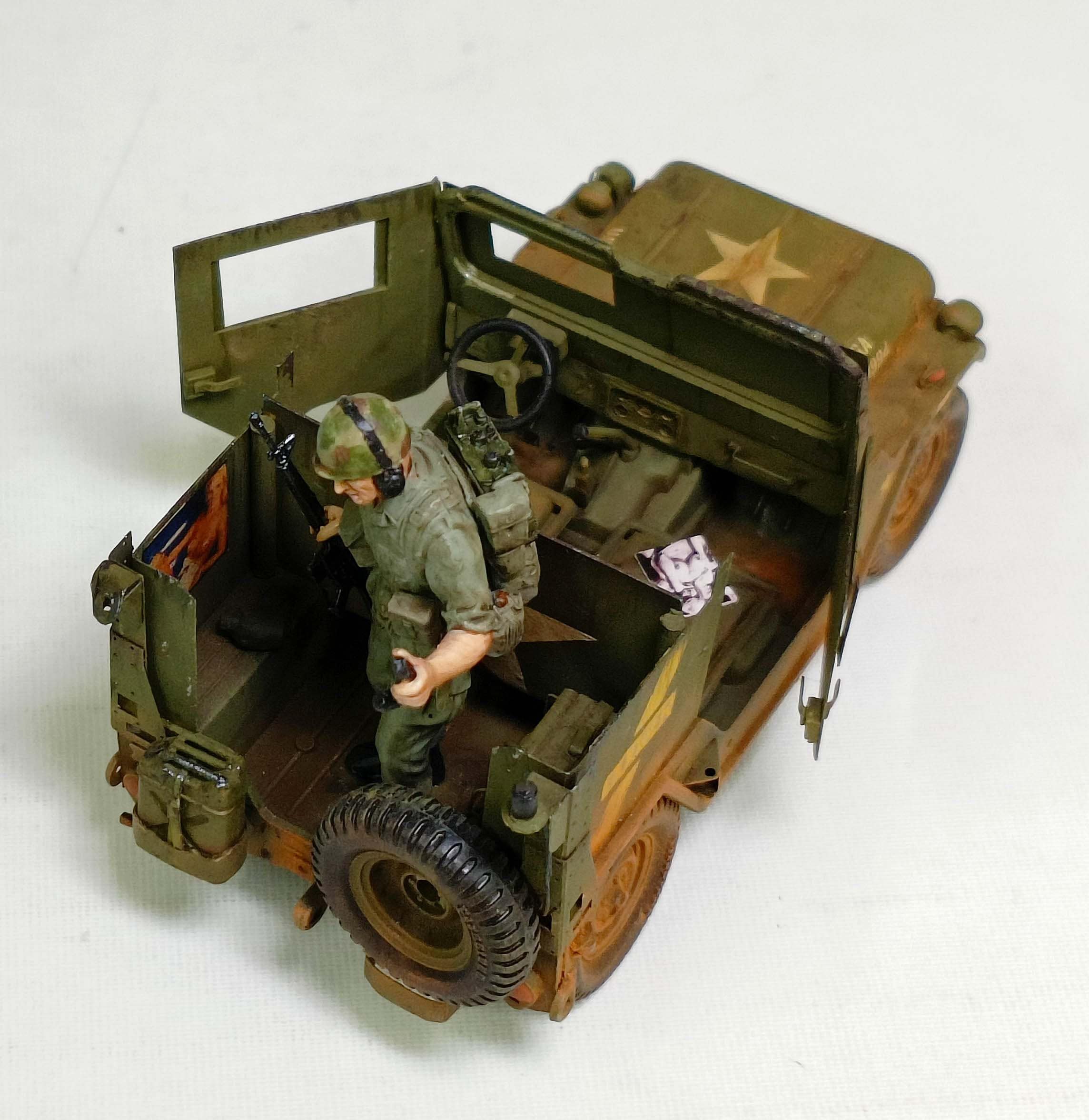 1/35 Built Ford Mutt M151 Armored Vietnam . Scale Model Built - Etsy