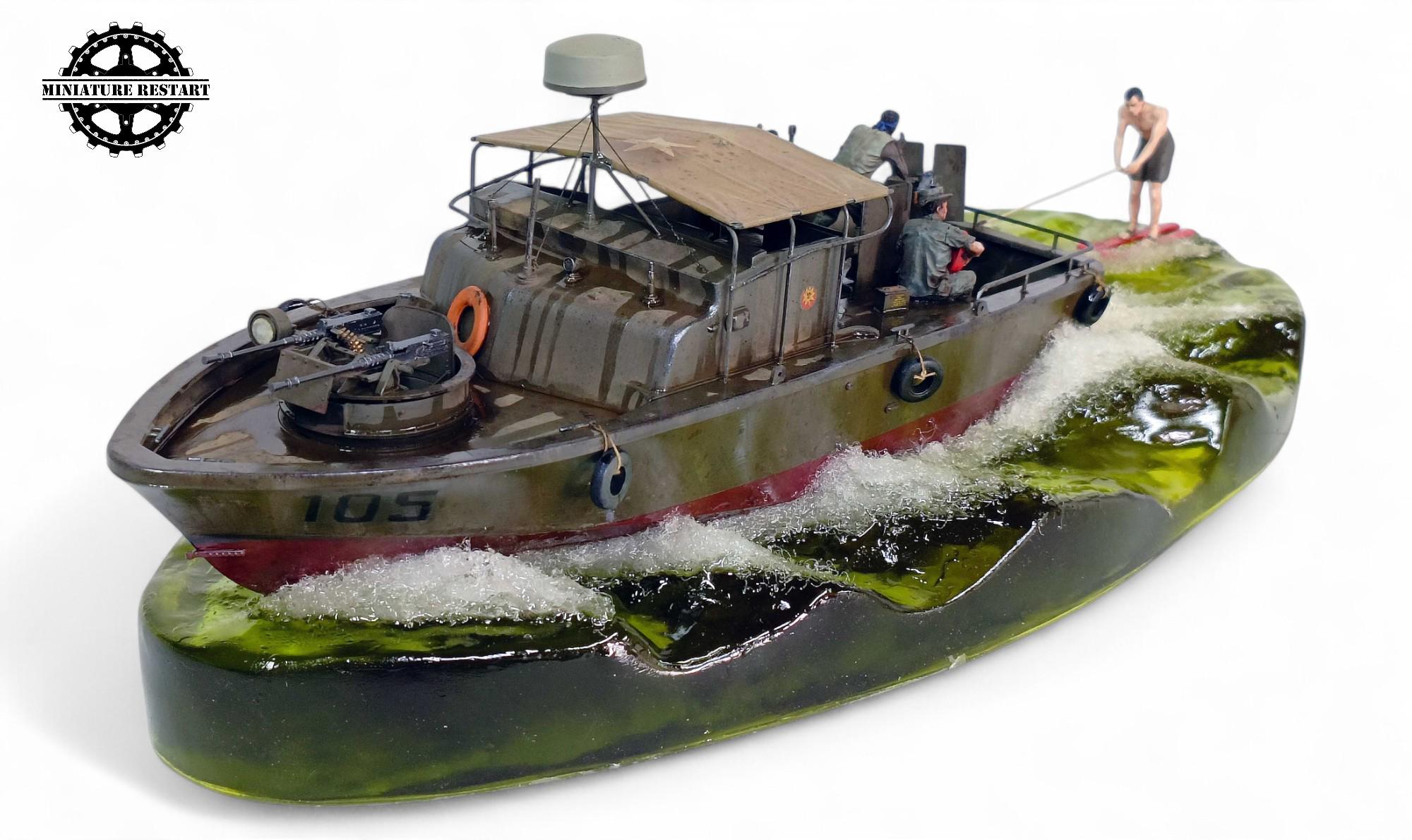 1/35 Built PBR Pibber Vietnam Diorama Epoxy Resin Scale Model Built and ...