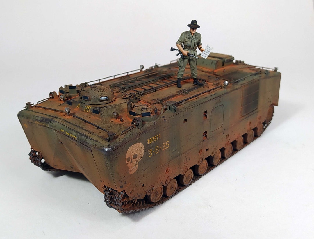 1/35 Built LVTP-5 Vietnam Scale Model Built and Painted Gebaut - Etsy