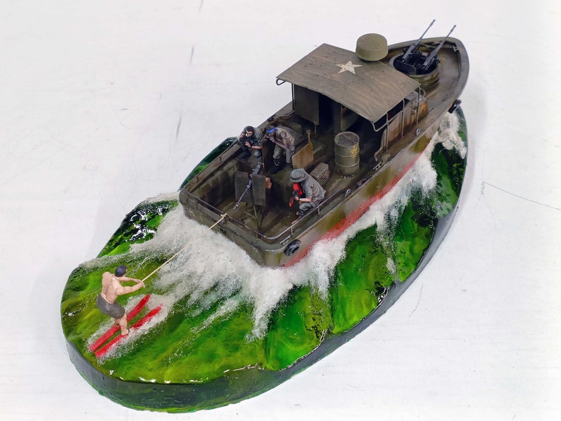 1/35 Built PBR Pibber Vietnam Diorama Epoxy Resin Scale Model Built and ...