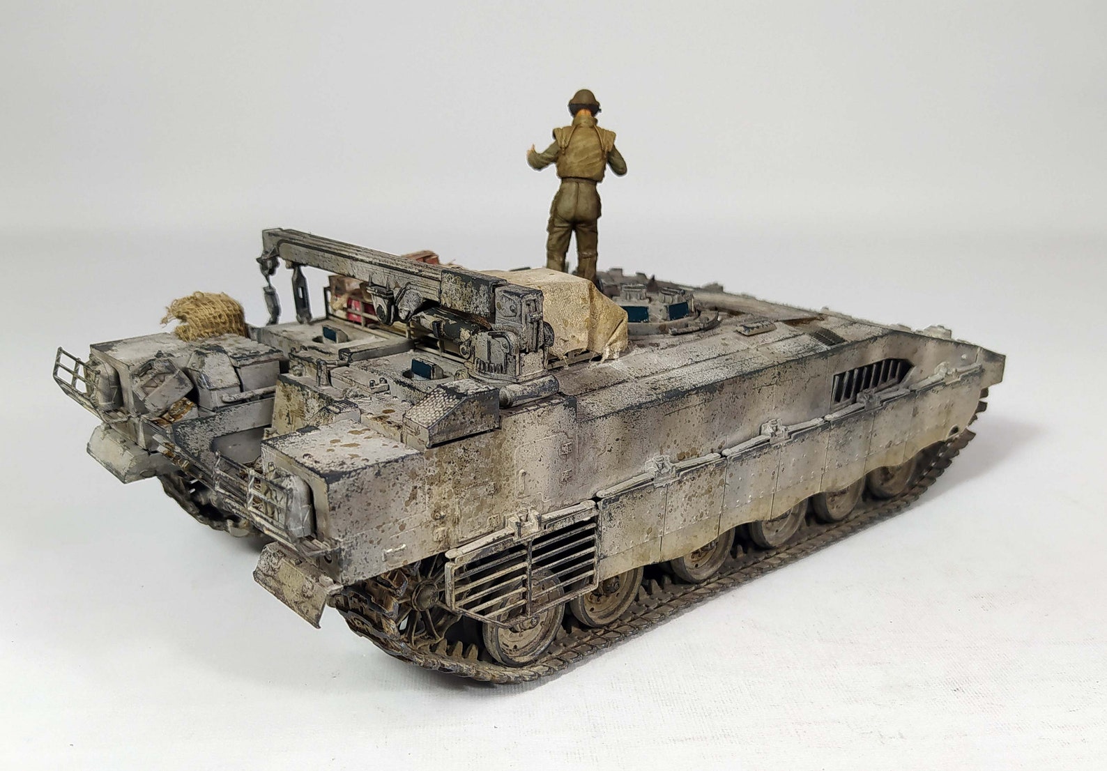 1/35 Built Merkava ARV Scale Model Built and Painted Gebaut - Etsy