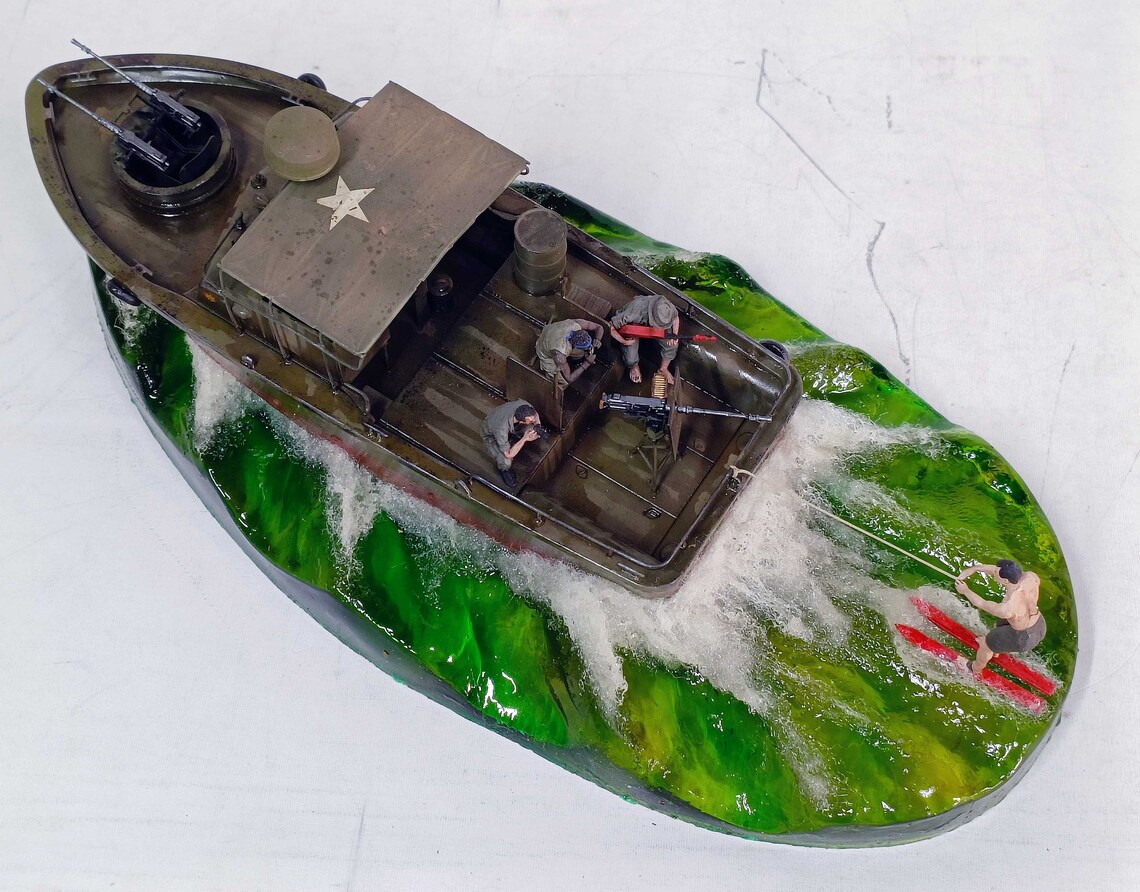 1/35 Built PBR Pibber Vietnam Diorama Epoxy Resin Scale Model Built and ...