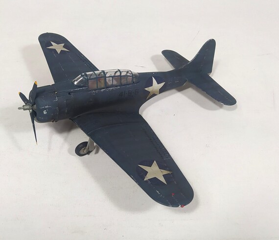 1/48 Douglas SBD Dauntless Scale Model Built Painted Gebaut - Etsy