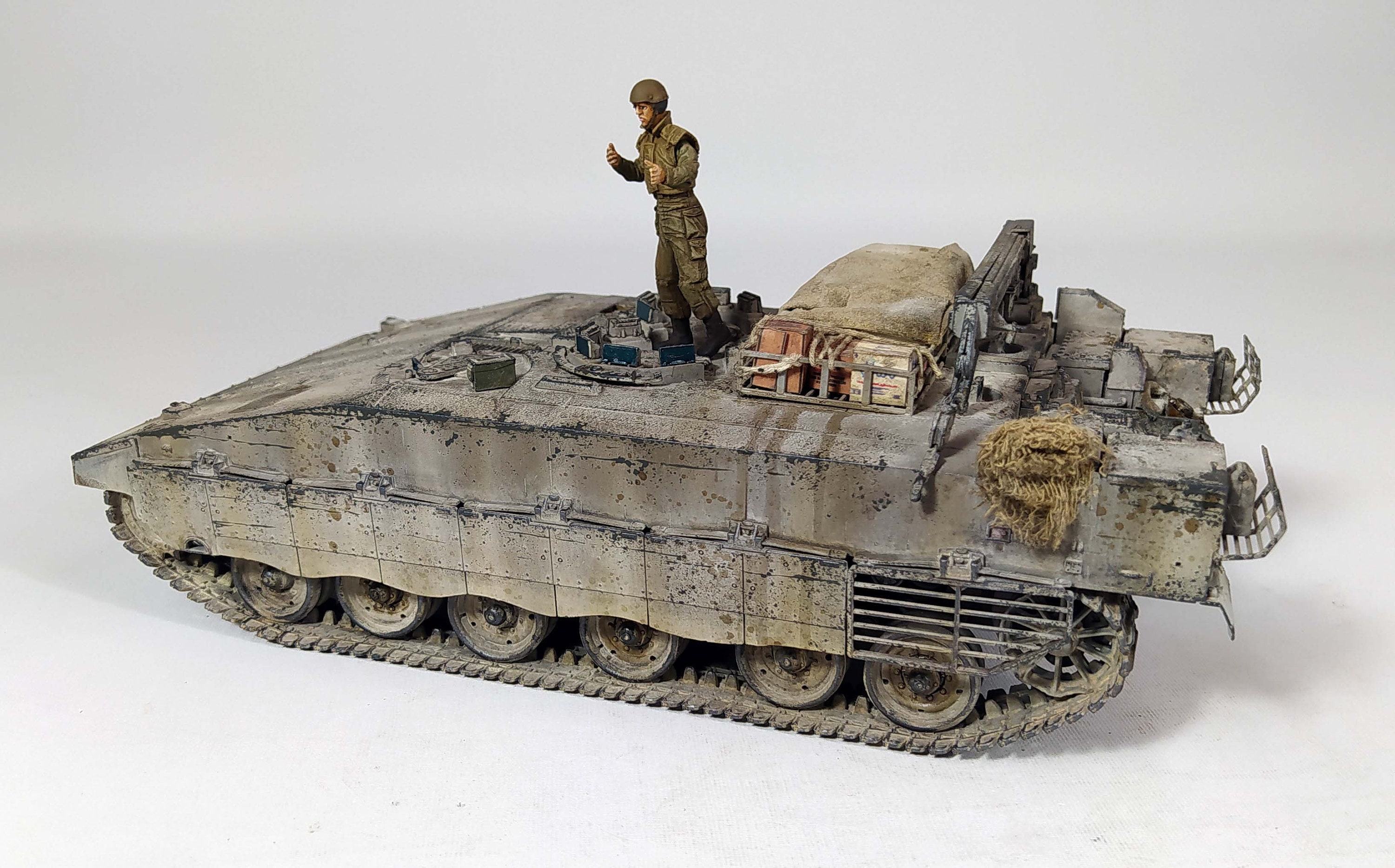 1/35 Built Merkava ARV Scale Model Built and Painted Gebaut - Etsy