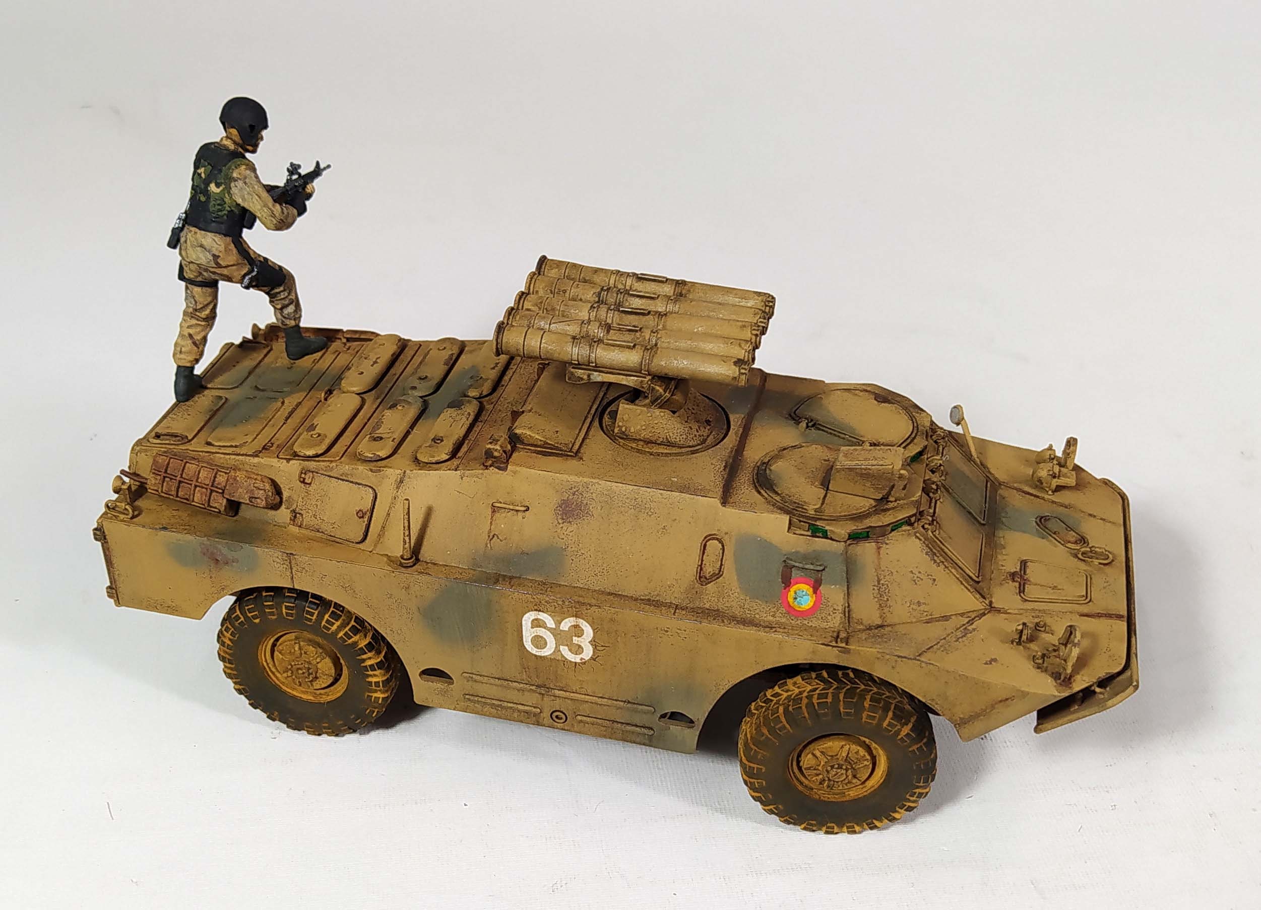 1/35 Built BRDM-2 Konkurs Scale Model Built and Painted Gebaut - Etsy