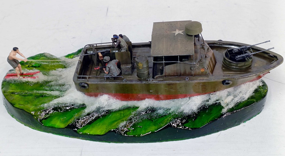 1/35 Built PBR Pibber Vietnam Diorama Epoxy Resin Scale Model Built and ...