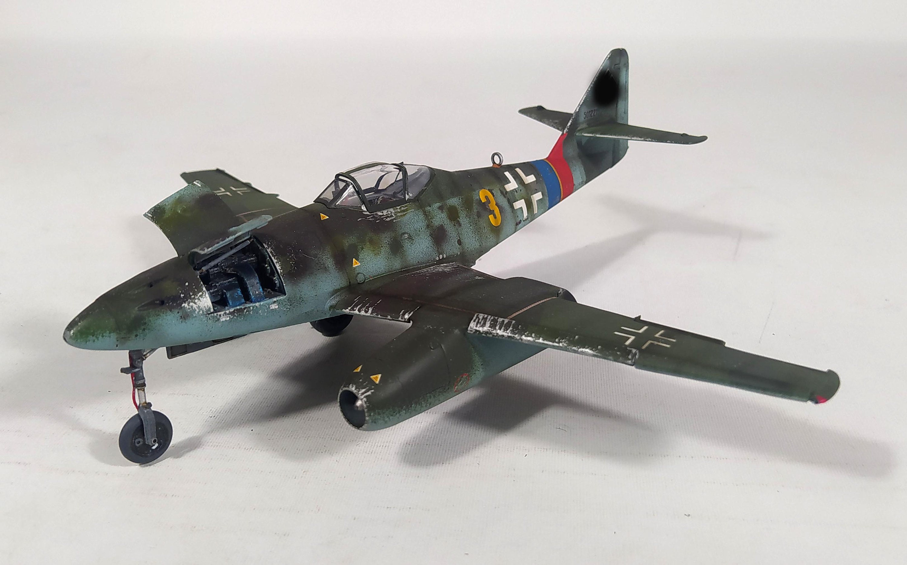 1/48 Messerschmitt Me 262 Scale Model Built and Painted 1/32 1/35 1/72 ...