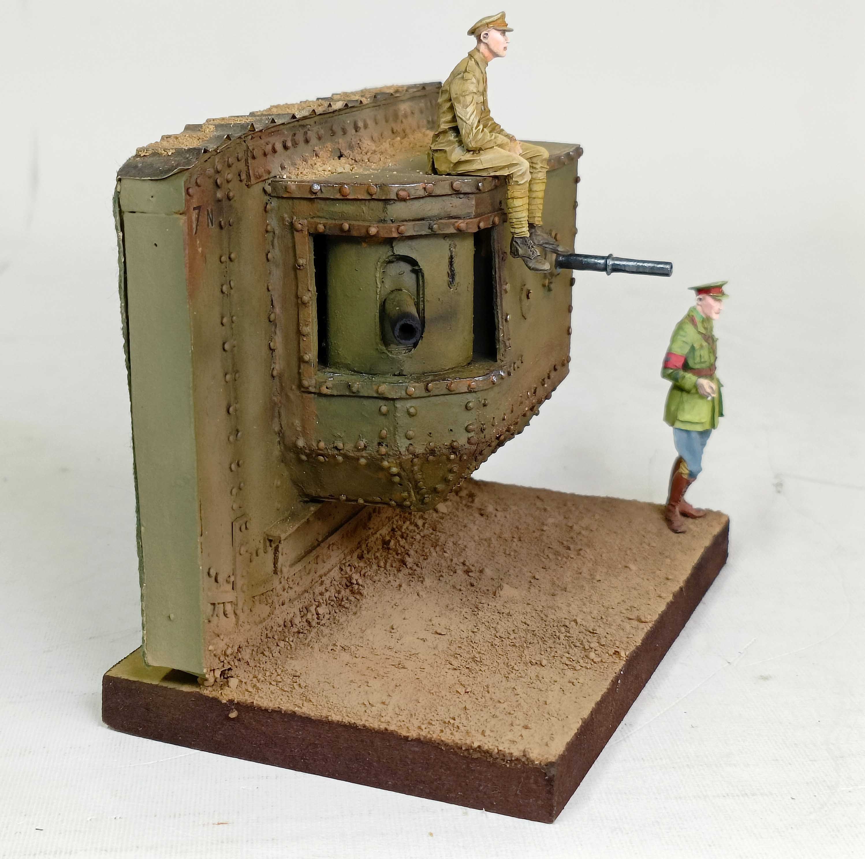 1/35 Built World War I Diorama Scale Model Built and Painted Gebaut ...