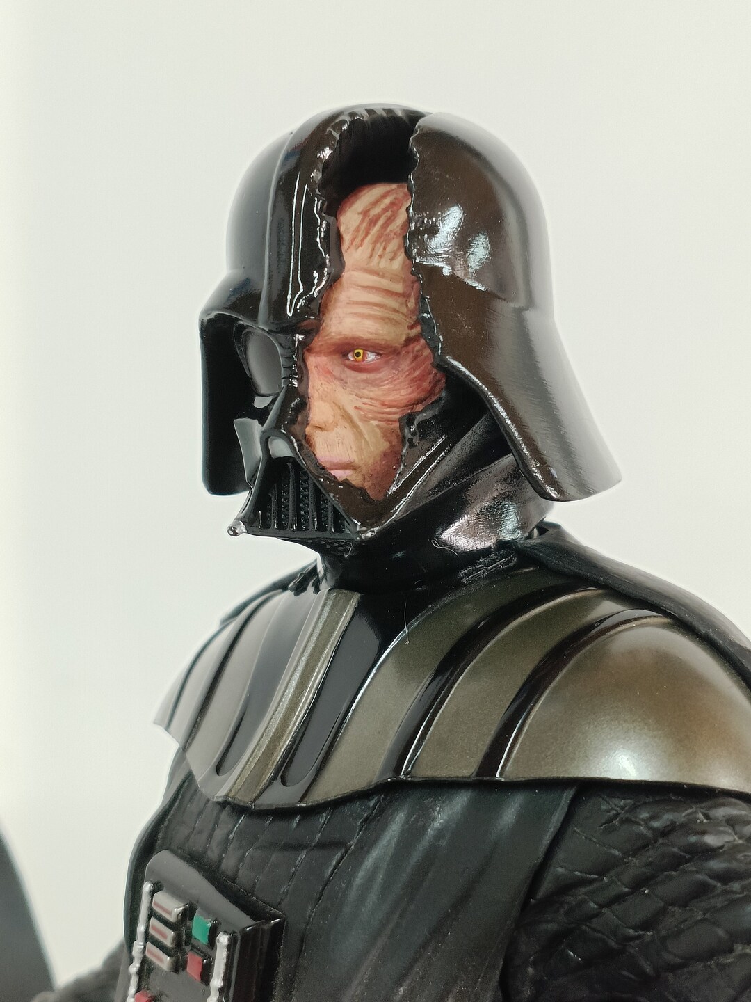 Darth Vader With Anakin Skywalker Face . Star Wars Prop Resin Figure ...