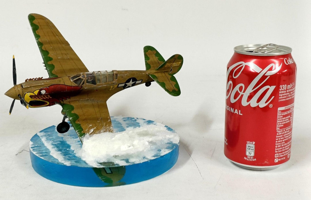 1/48 Built P-40 Warhawk Diorama Epoxy Water Scale Model Built and ...