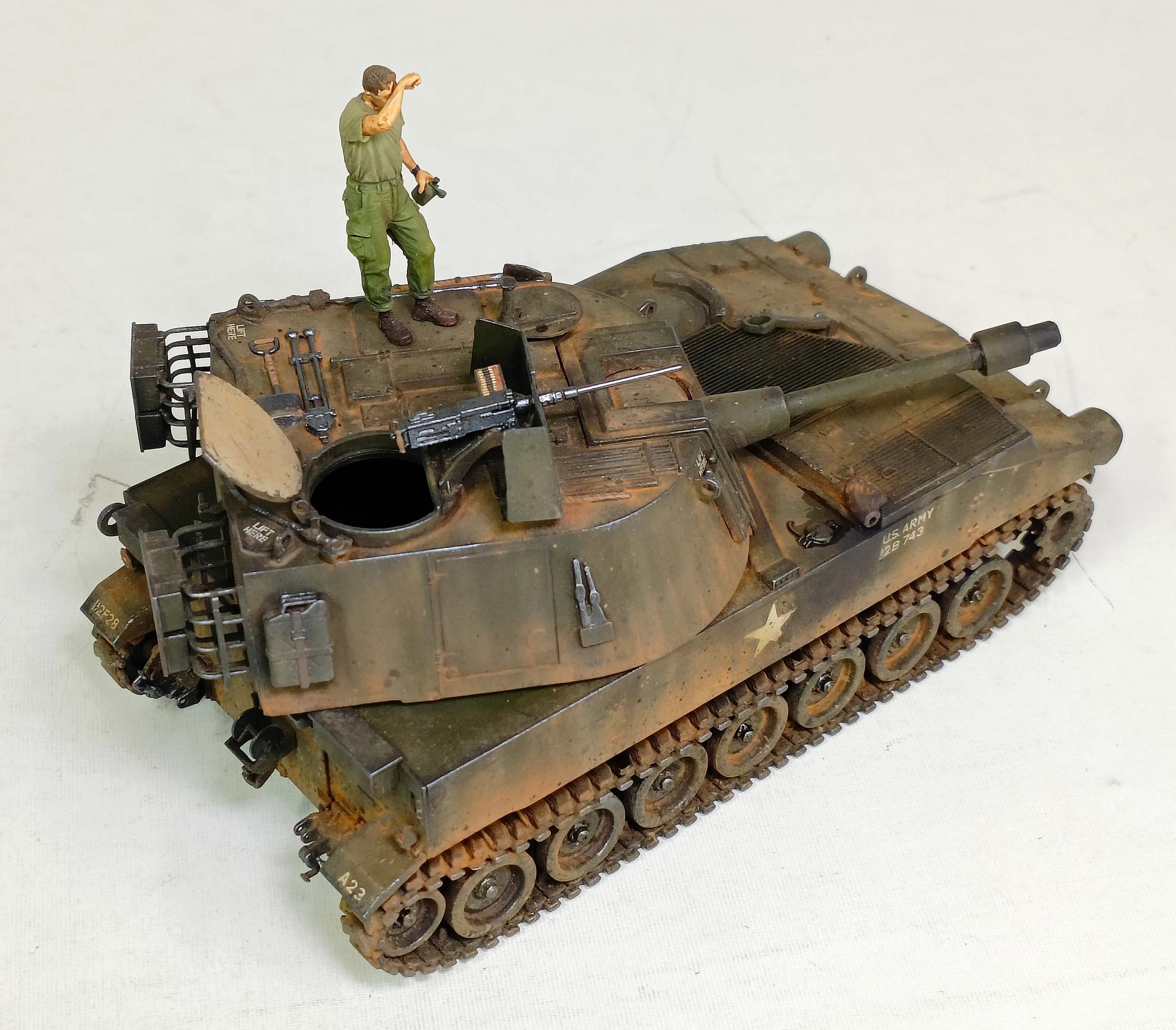 1/35 Built M108 Howitzer Vietnam. Scale Model Built and - Etsy