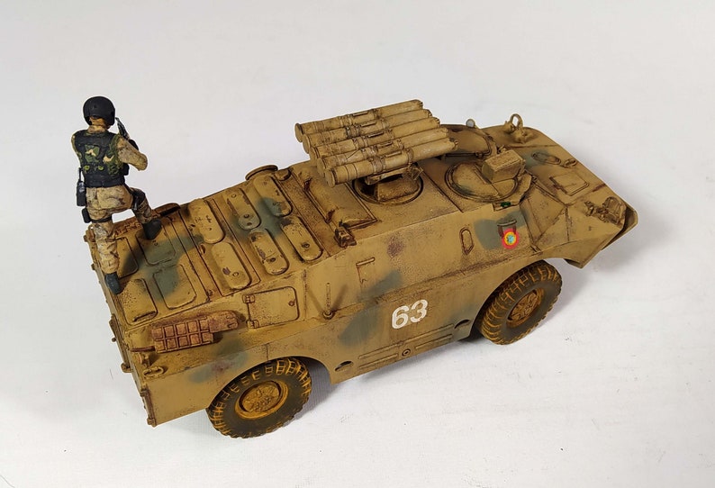 1/35 Built BRDM-2 Konkurs Scale Model Built and Painted Gebaut - Etsy