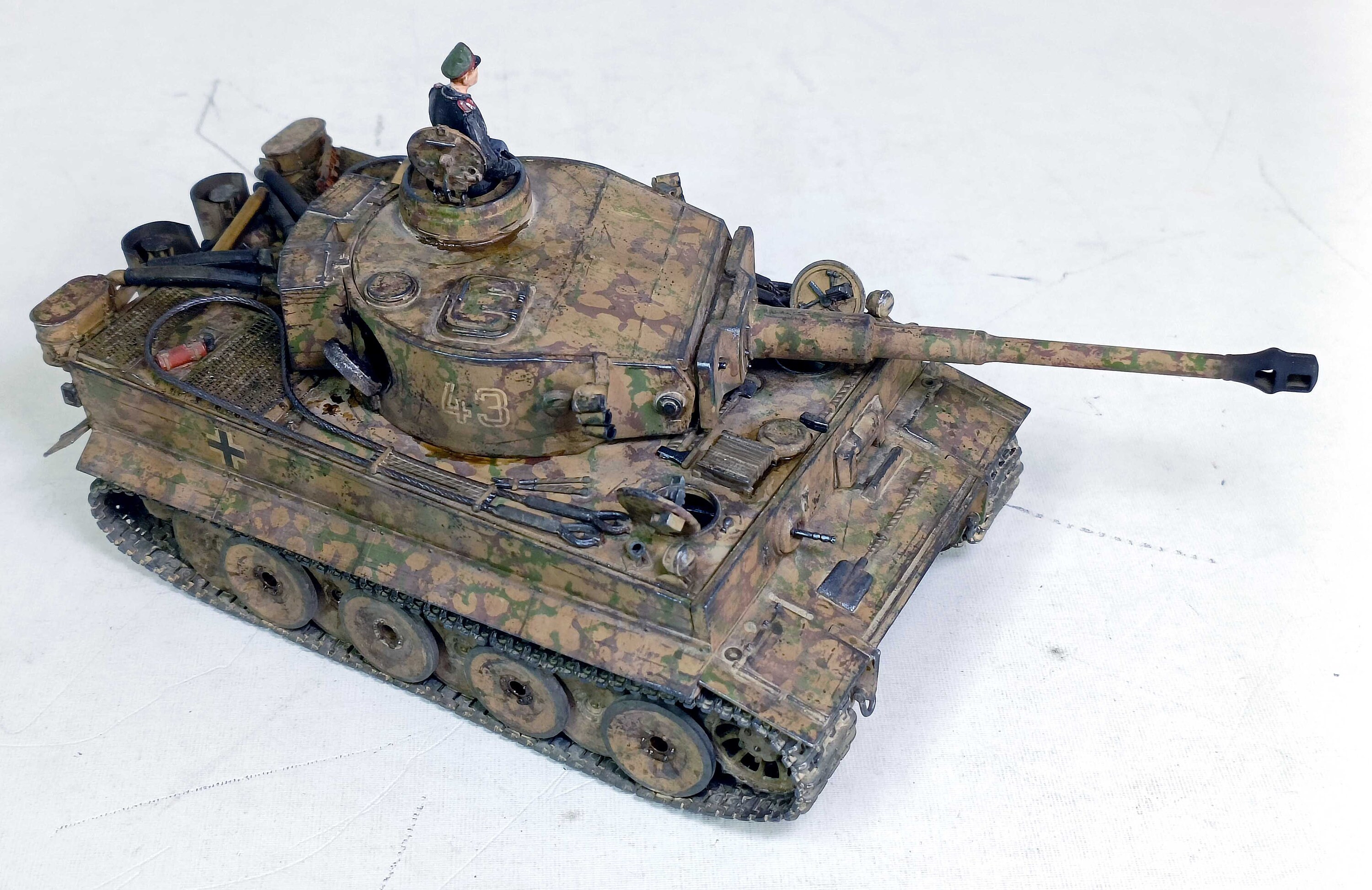 1/35 Built Tiger I With Interiors Scale Model Built and - Etsy