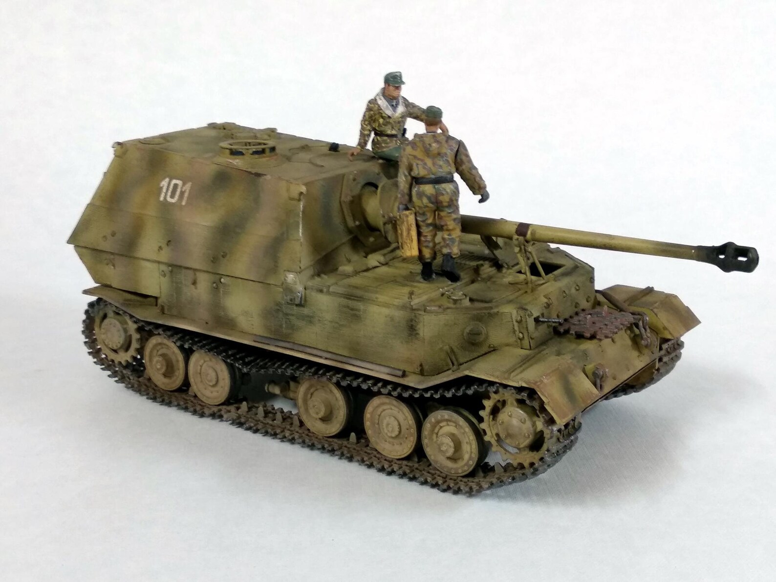 1/35 Built Ferdinand Scale Model Built and Painted Gebaut | Etsy