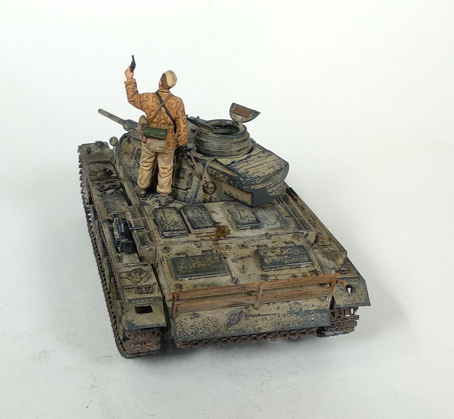 1/35 Built Panzer III Afrika Korps Scale Model Built and - Etsy