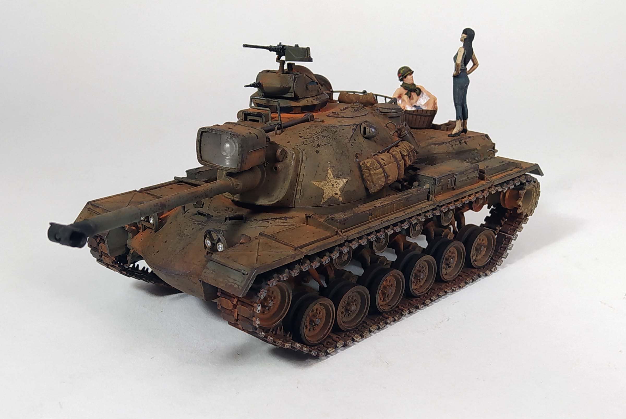 M48 Tank Models Pre Made
