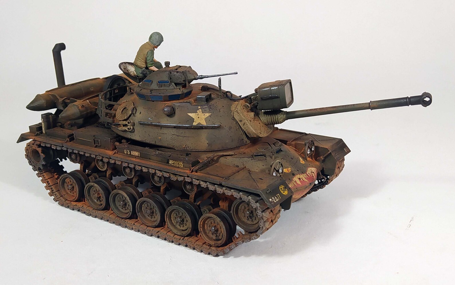1/35 Built M48 Patton Vietnam Scale Model Built and Painted - Etsy