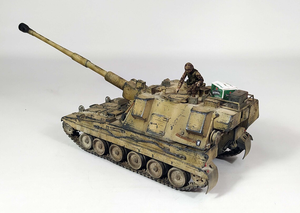 1/35 Built AS-90 SPG Scale Model Built and Painted Gebaut - Etsy