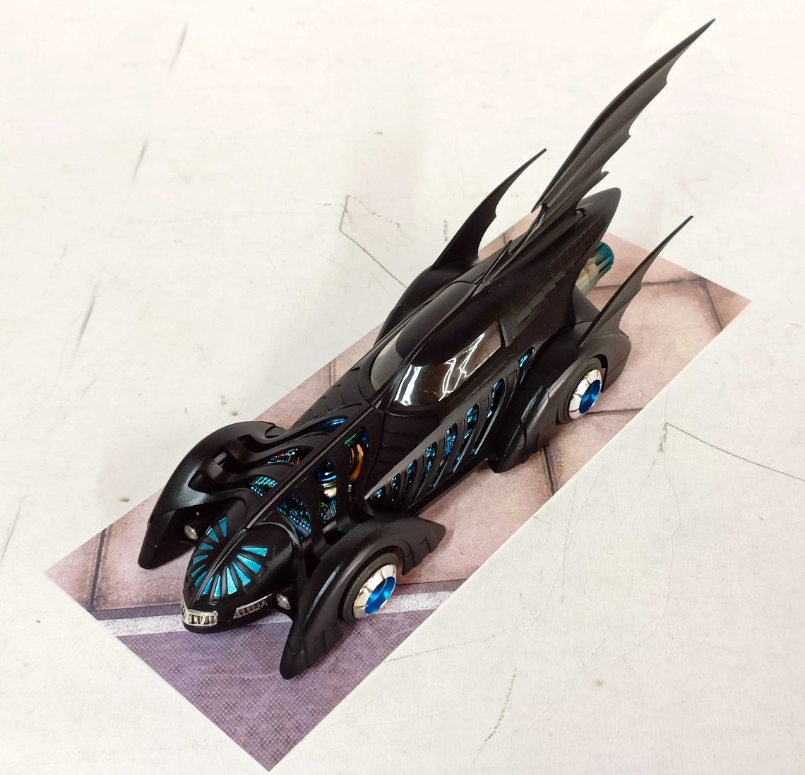 Batmobile Batman Forever Scale 1/24 Model Built and Painted Gebaut ...