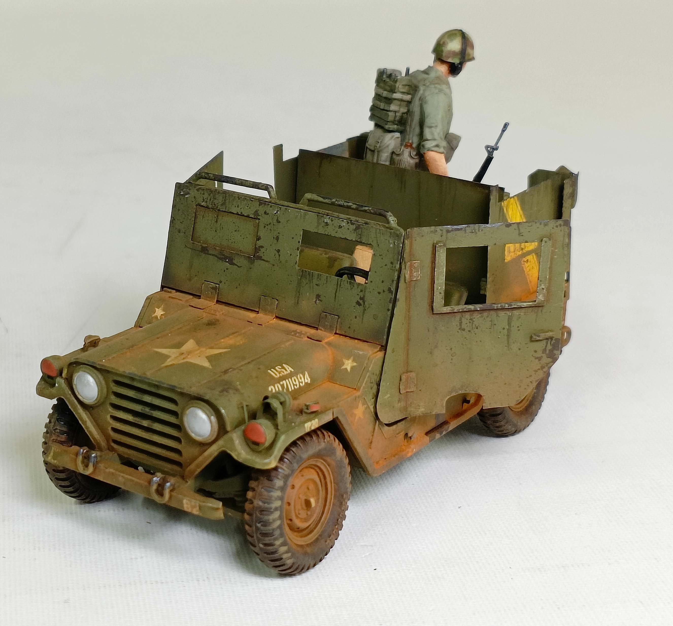 1/35 Built Ford Mutt M151 Armored Vietnam . Scale Model Built - Etsy