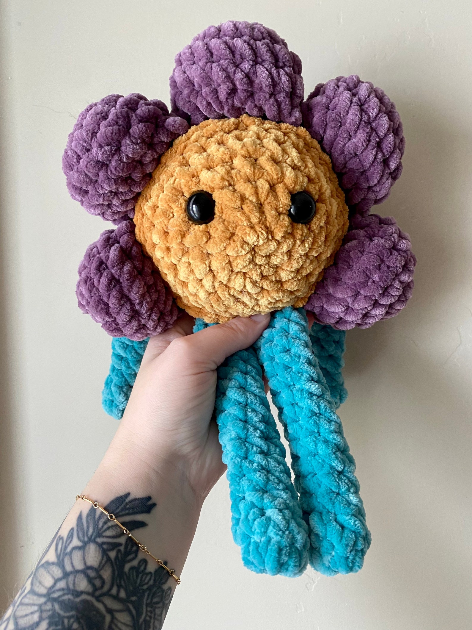 Groovy Flower Stuffie/plushie - Etsy
