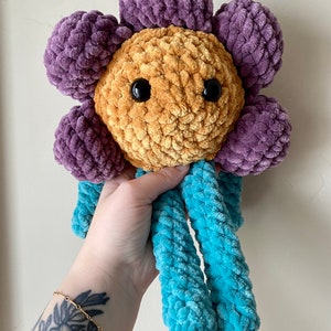 Groovy Flower Stuffie/plushie - Etsy