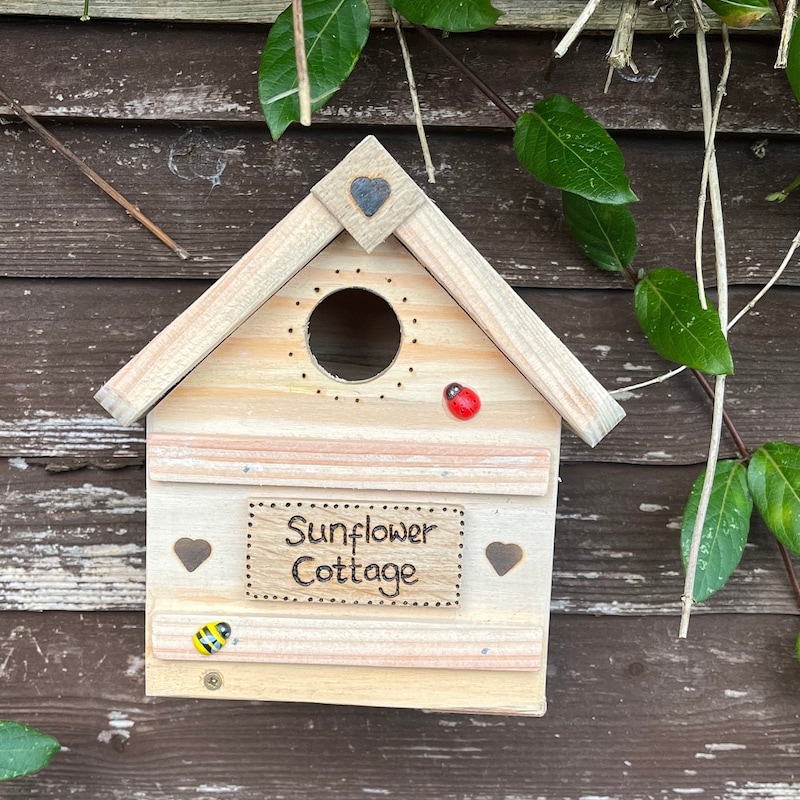 Bird Box for Small Birds - Etsy UK