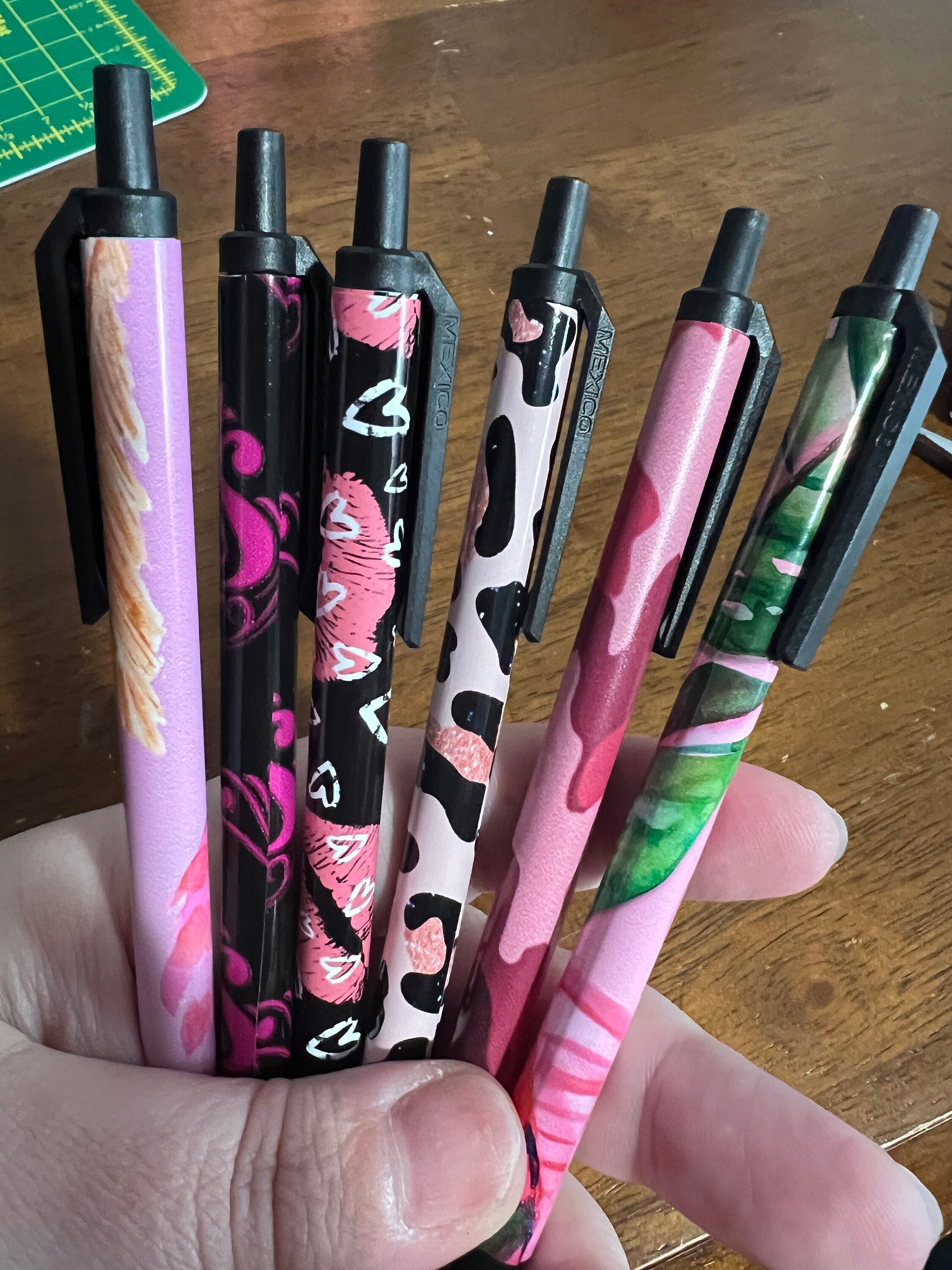 Vinyl Wrapped Pens- 2 Pack - Etsy