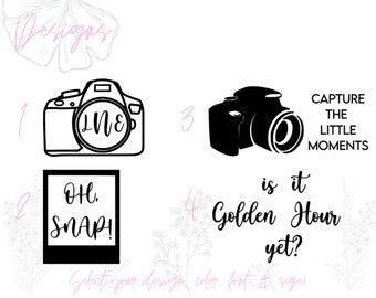 Photography Stickers Vinyl Matte Photographer Themed Funny Photographer ...